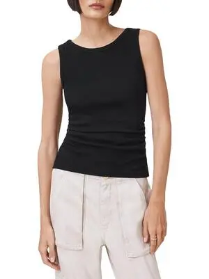 ALLSAINTS Katarina Stretch Cotton Tank Top - Black