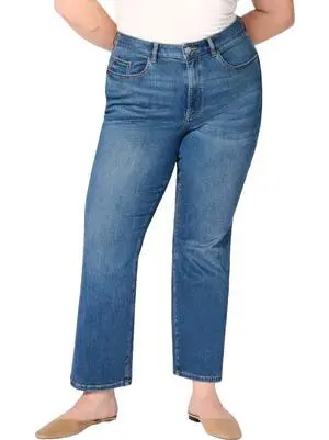 Warp + Weft Ase High-waist Straight-leg Jeans - Takeoff