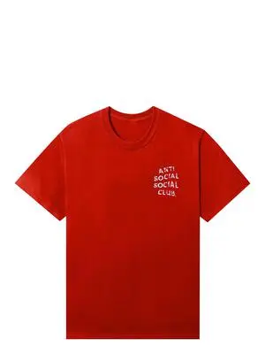 ANTI SOCIAL SOCIAL CLUB Partly Cloudy Tee - Red