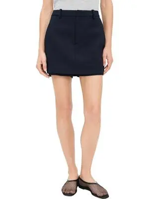 Vince Mid-rise Tailored Skort - Coastal