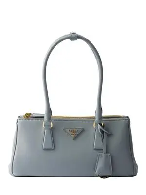 Prada Galleria Medium Leather Bag Light Blue