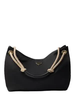 Prada Mariner Large Re-nylon Shoulder Bag - Black