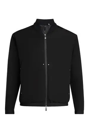 Moncler Matte Bomber Jacket - Black