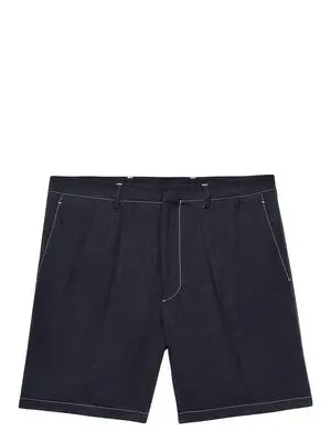 Prada Linen Shorts - Nero
