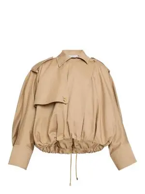 Gabriela Hearst Hunt Oversized Trench Jacket - Camel