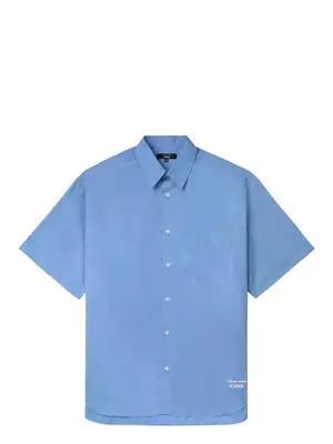 Comme Des Garçons Cotton Shirt - Blue