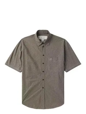 ERL Check-pattern Short-sleeve Shirt - Brown