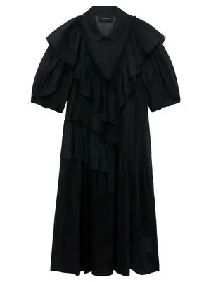 Simone Rocha Cotton-blend Dress - Black