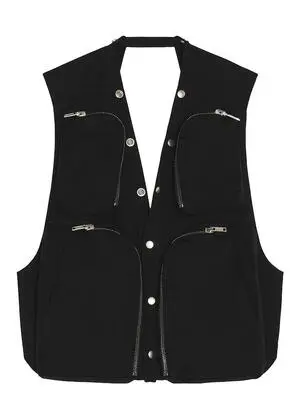 Rick Owens Cargo Vest - Black