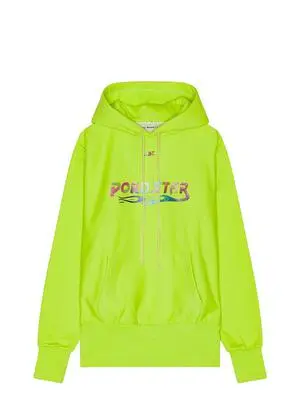 ADVISORY BOARD CRYSTALS Pornstar Hoodie - Neon Green
