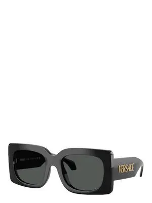Versace Sunglasses With Square Frame Noir