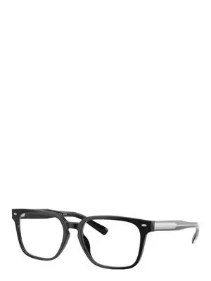 Brooks Brothers Brooks Brothers Full Rim Rectangle Eyeglasses Noir