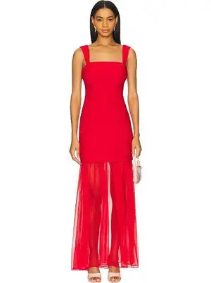 LOVERS AND FRIENDS Danielle Gown - Red