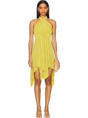 Norma Kamali Convertible Dress - Asparagus