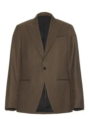 ALLSAINTS Ward Blazer - Khaki Brown