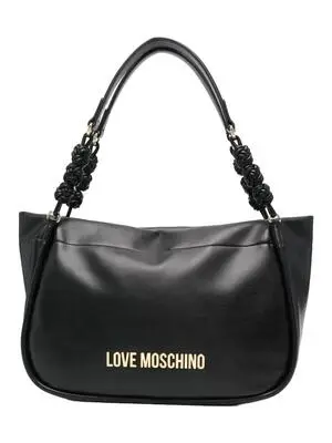 Moschino Faux-leather Shoulder Bag - Black