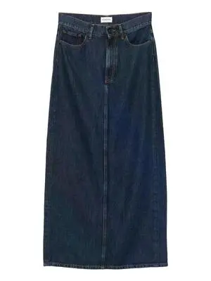 P.A.R.O.S.H P.A.R.O.S.H. Denim Maxi Skirt