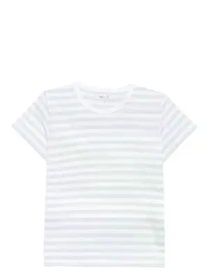 AGNÈS B. Striped T-shirt - Blue