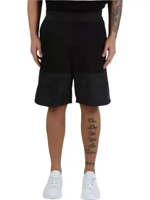 Gcds Cotton Track Shorts - Black
