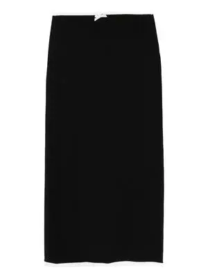 ROWEN ROSE Maxi Skirt - Black