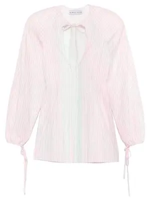 ROWEN ROSE Striped Mini Dress - Pink