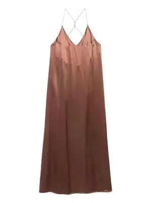 THE NINA STUDIO Athena Maxi Dress - Brown