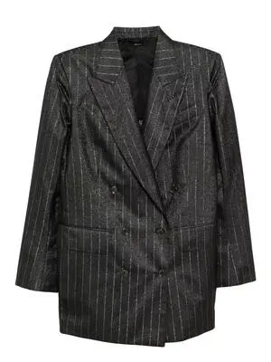 TOM FORD Peak-lapel Double-breasted Blazer - Black
