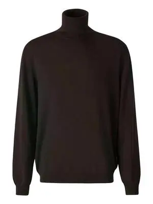 ZANONE Zanone Roll-Neck Jumper Brown