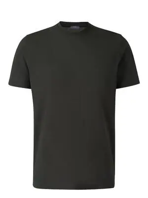ZANONE Cotton T-shirt - Green