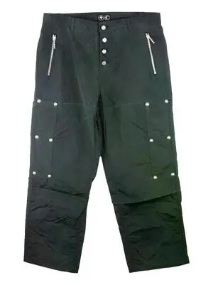 THUG CLUB Scarred Trousers - Black