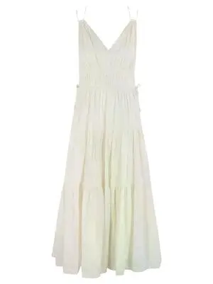 Ulla Johnson Freya Tiered Dress - White
