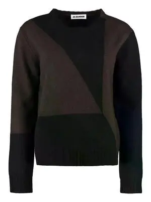 JIL SANDER Wool Sweater - Brown