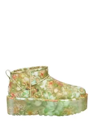 UGG Ultra Mini Platform Boots - Green