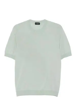 BALLANTYNE Knitted T-shirt - Green