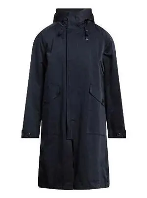 JACOB COHЁN Shell Parka Overcoat - Navy