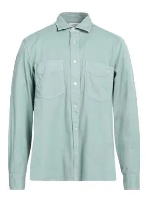 TOD'S Man Shirt Light Green Size 15 ½ Cotton Light Green