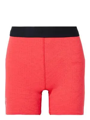 On Pace Tights Stretch-jersey Shorts - Red