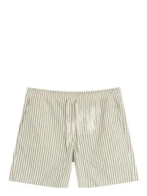 Nn07 NN07 Gregor Stripe Shorts Green Stripe
