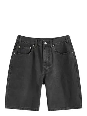 THISISNEVERTHAT Washed Denim Shorts - Black