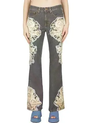 GUESS GUESS USA Printed Flare Jeans
