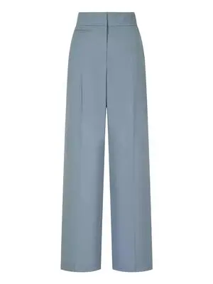 STUDIO TOMBOY Tailored Wide-leg Trousers - Blue