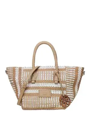 V°73 Stefanie Woven Tote - Brown