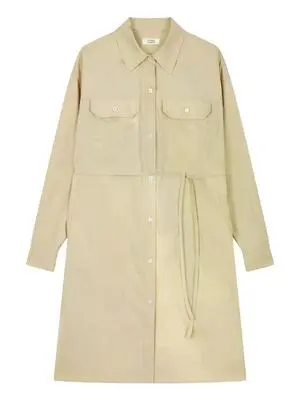 STUDIO TOMBOY Button-up Shirtdress - Neutrals
