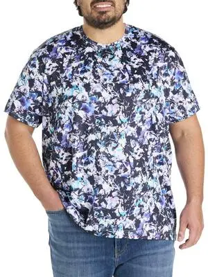 ROBERT GRAHAM DXL Big & Tall Layne Graphic Tee - Watercolor