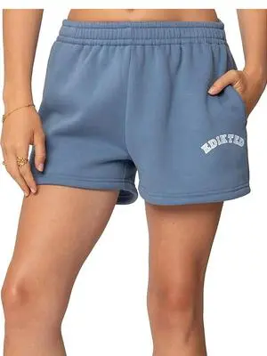EDIKTED Beyond Sweat Shorts - Blue
