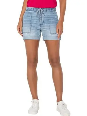 LIVERPOOL Rascal High Rise Utility Jean Shorts - Boylston