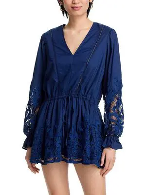 Ramy Brook Ingrid Mini Dress - Spring Navy