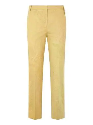 Roberto Cavalli Printed Trousers - Neutrals