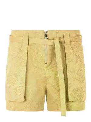 ROBERTO CAVALLI Belted Shorts
