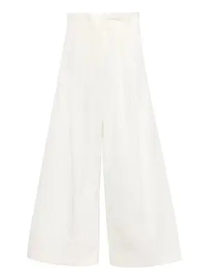 A.W.A.K.E. Mode Wide-leg Trousers - White